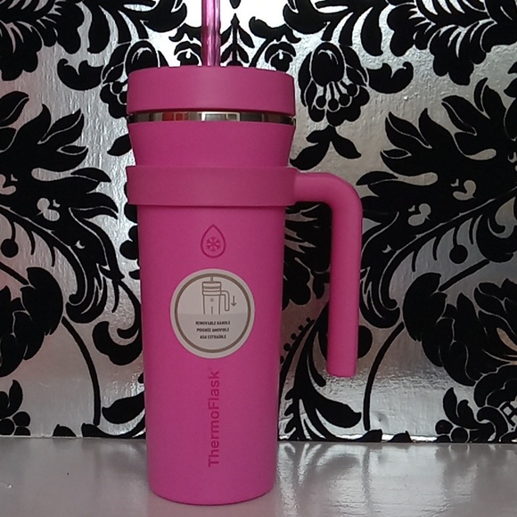 ThermoFlask | Dining | Thermoflask Insulated Straw Tumber | Poshmark